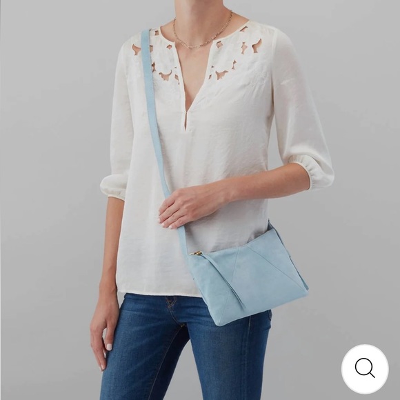 HOBO | Bags | Nwt Hobo Paulette Small Crossbody Bag In Blue Topaz ...